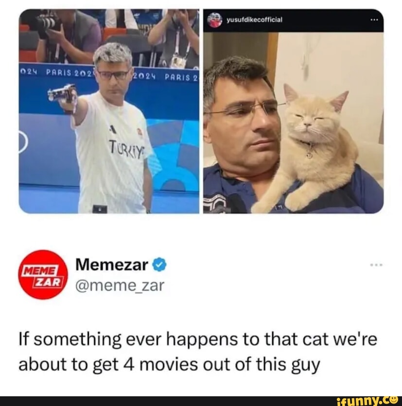 Memezar @ @meme zar If something ever happens to that cat we're about ...