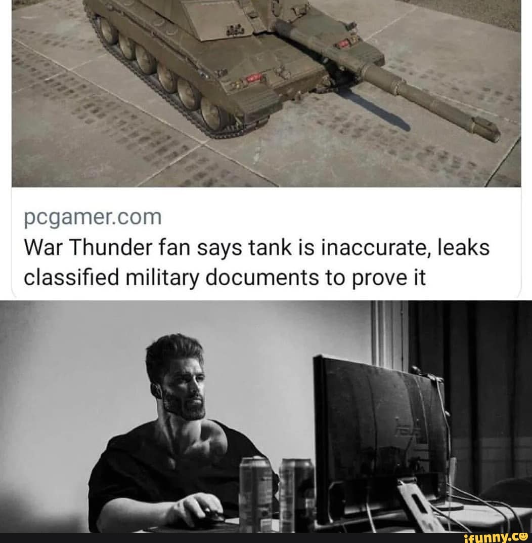 War Thunder fan says tank is inaccurate, leaks classified military ...