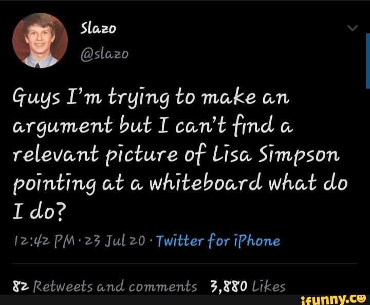 Guys I'm trying to make an argument but I can't find a relevant picture ...