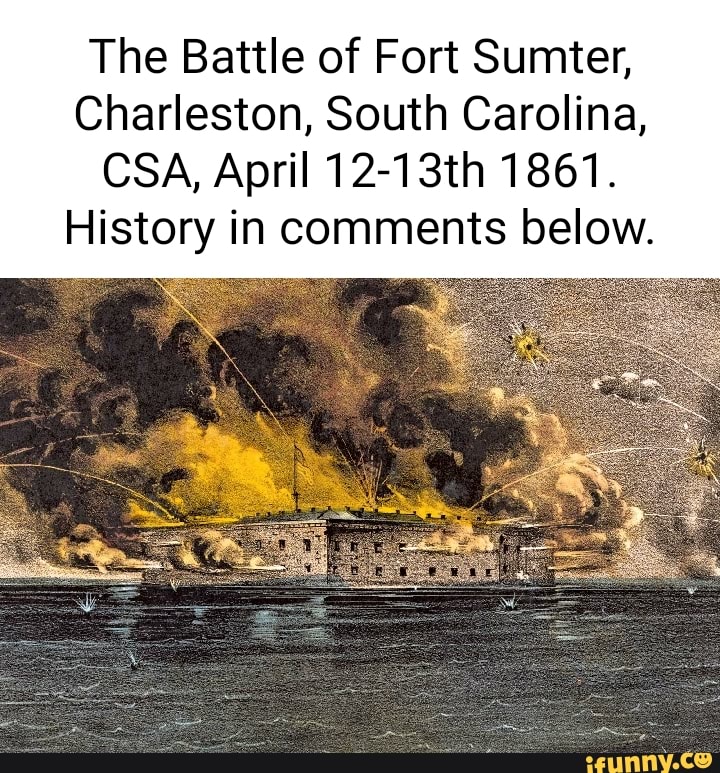 Purpose Of Fort Sumter Battle