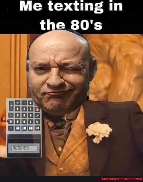 Me texting In the 80's - America’s best pics and videos