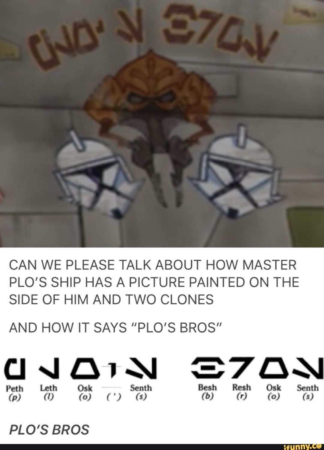 CAN WE PLEASE TALK ABOUT HOW MASTER PLO'S SHIP HAS A PICTURE PAINTED ON ...