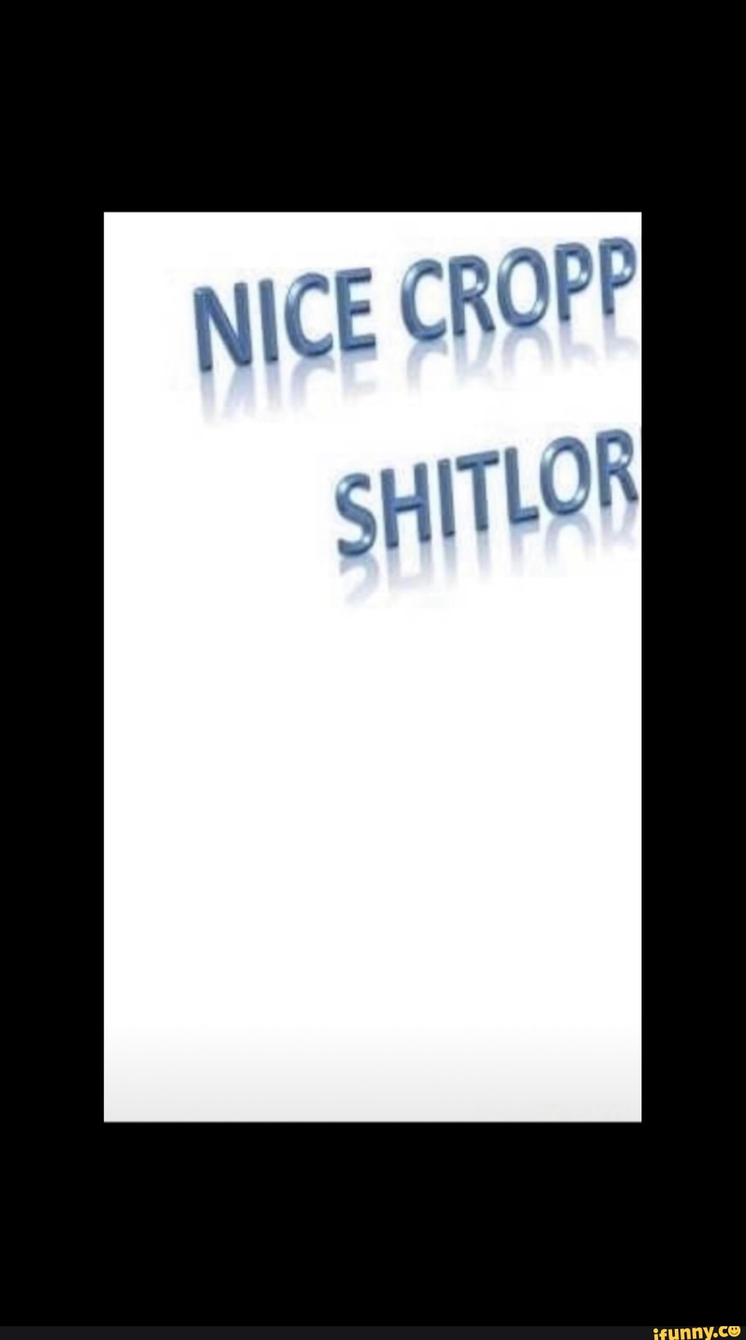 Badcropjob memes. Best Collection of funny Badcropjob pictures on iFunny