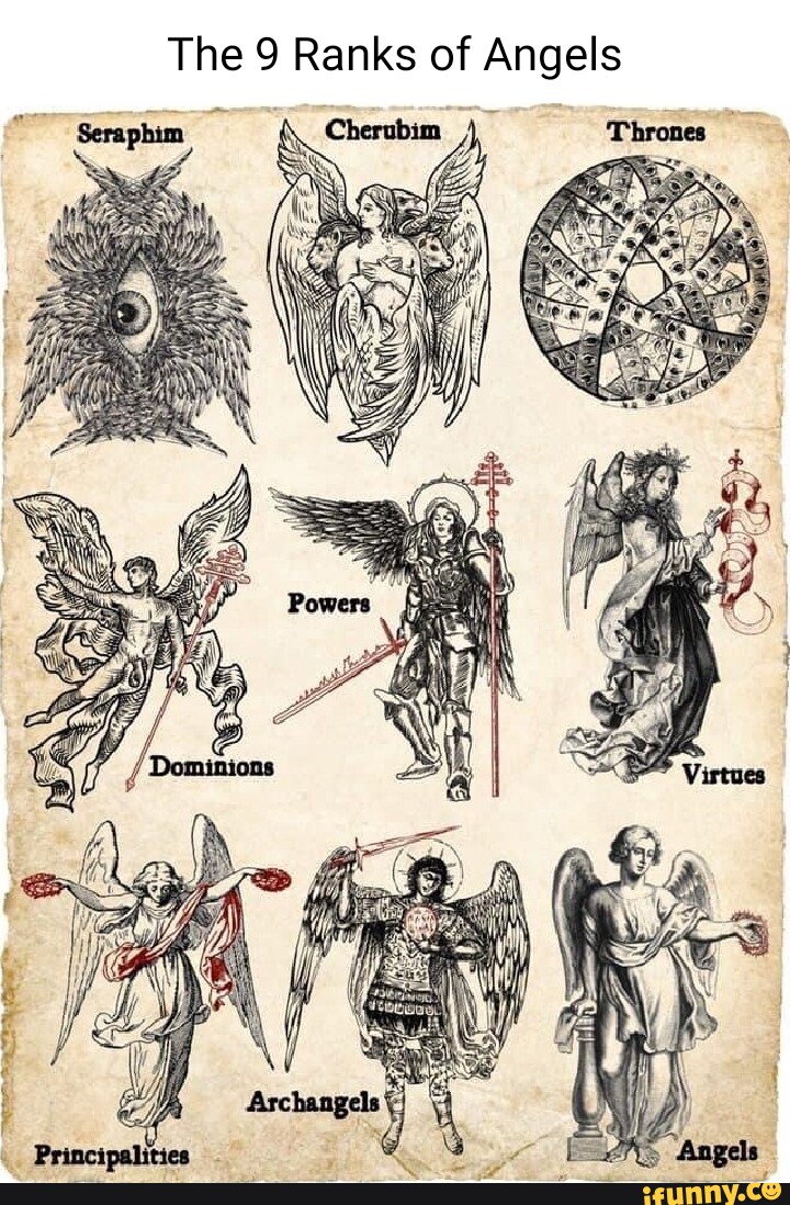 The 9 Ranks Of Angels IFunny the-9-ranks-of-angels-ifunny