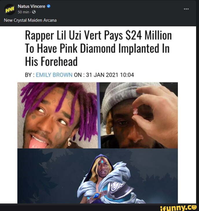 Natus Vincere 50 min-@ New Crystal Maiden Arcana Rapper Lil Uzi Vert ...