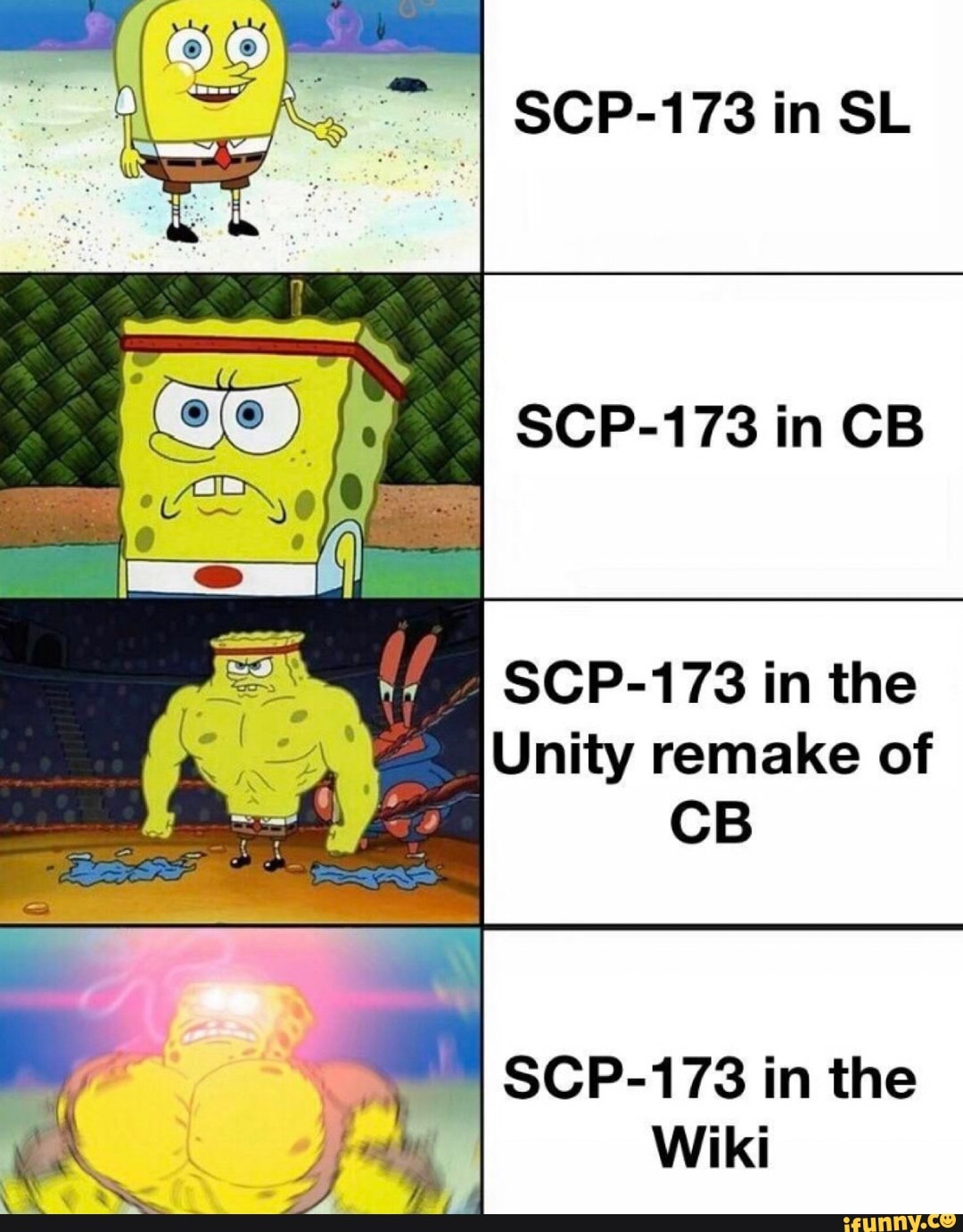 SCP-173 in the Unity remake of CB I SCP-173 in the Wiki - iFunny