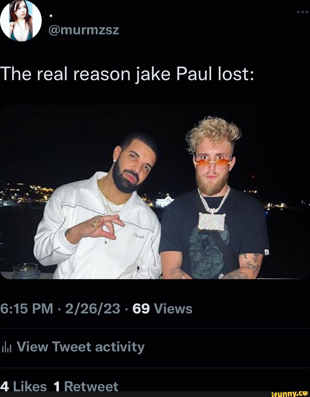 @mu FINNVZSZ The real reason jake Paul lost: PM - 69 Views ili View ...