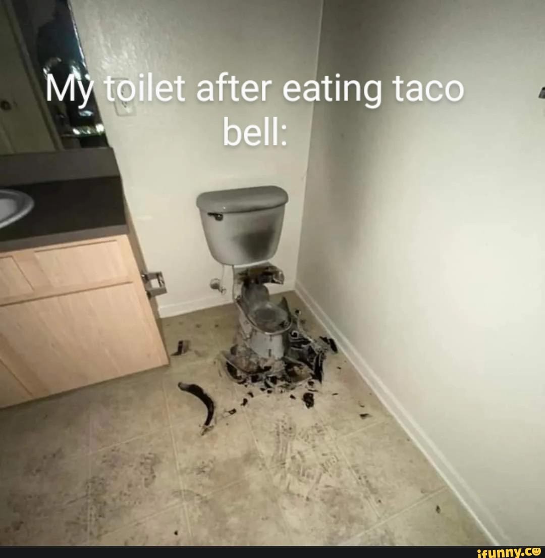 Taco Bell Toilet Memes