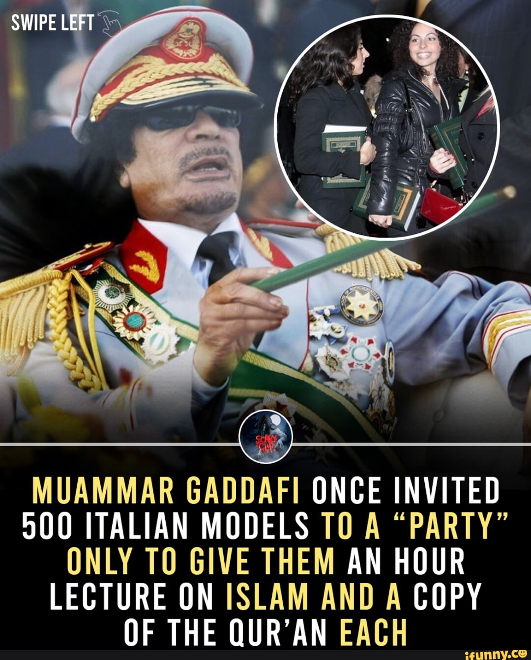 Gaddafi memes. Best Collection of funny Gaddafi pictures on iFunny