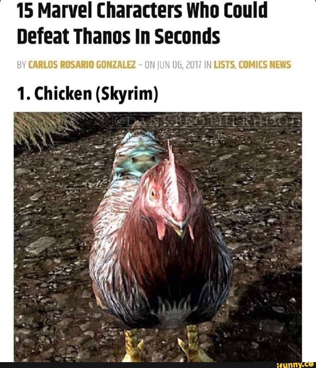 15 Marvel Characters Who Could Defeat Thanos In Seconds BY CARLOS ...