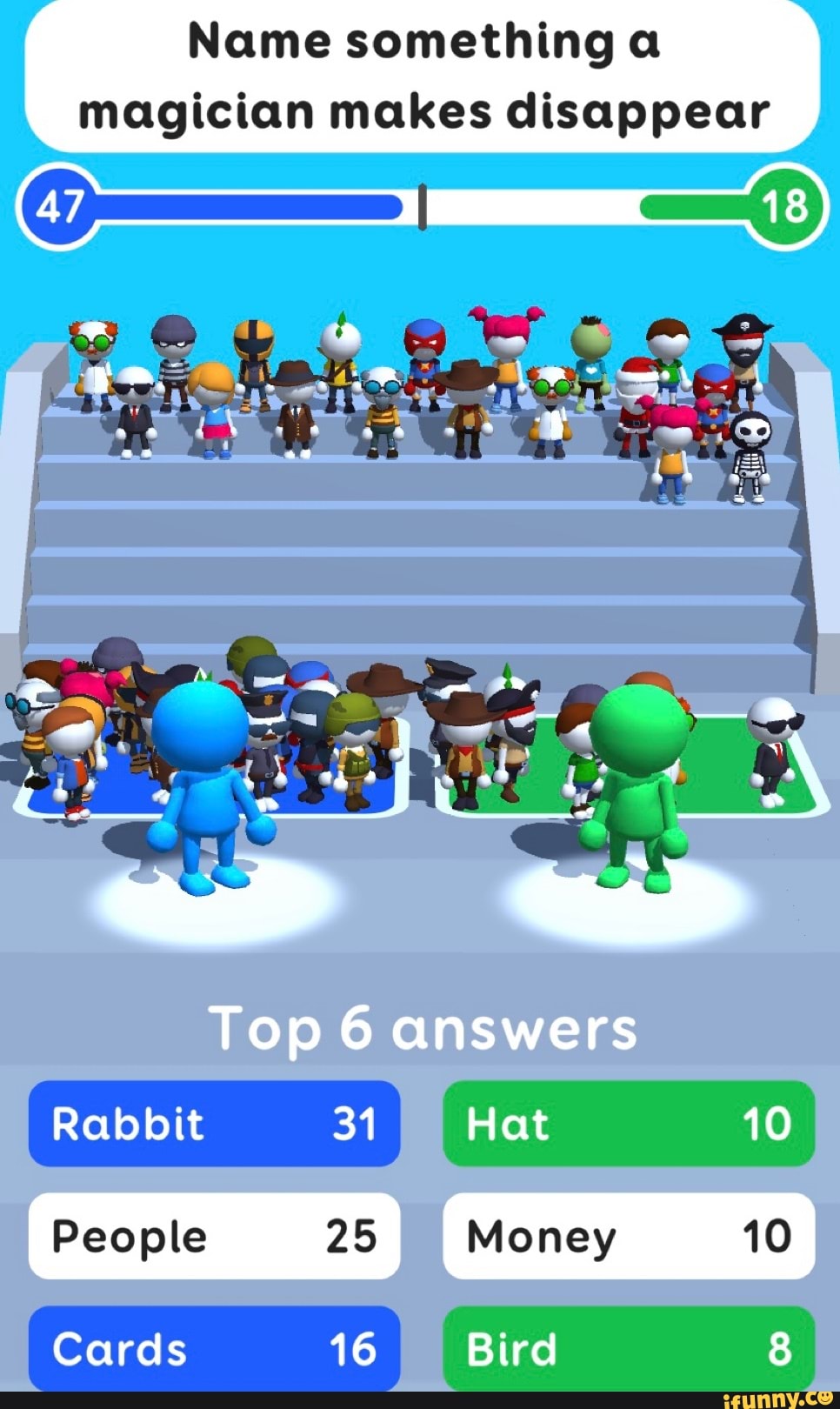 Name Something Magician Makes Disappear Top 6 Answers 10 Hat 31 Rabbit 