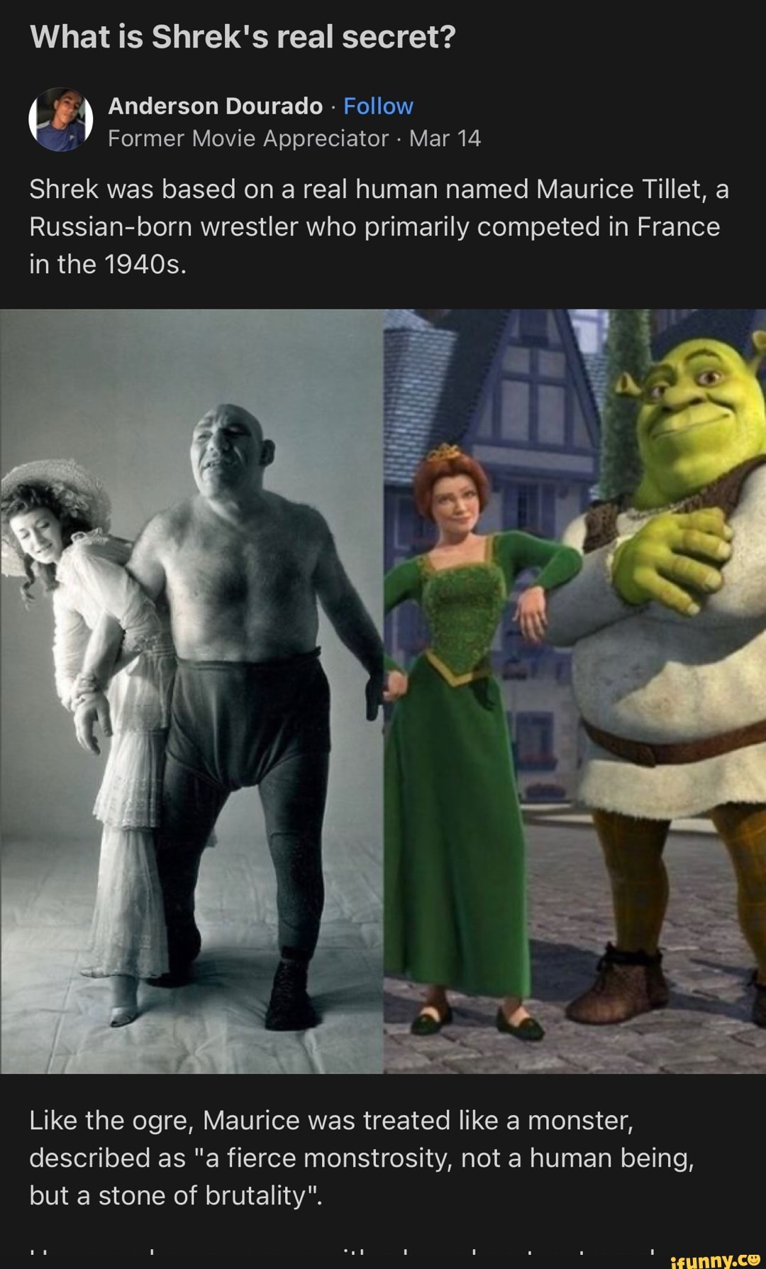 What is Shrek's real secret? Anderson Dourado - Follow Former Movie ...
