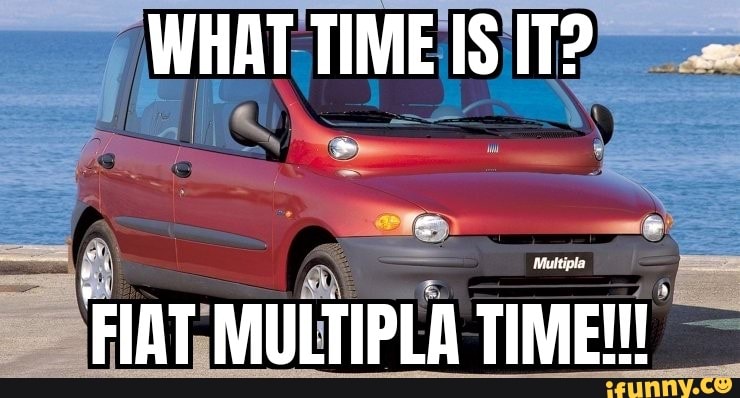 Fiatmultipla memes. Best Collection of funny Fiatmultipla pictures on ...