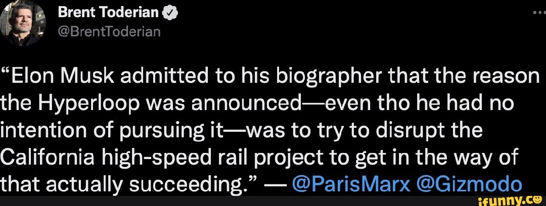 Hyperloop memes. Best Collection of funny Hyperloop pictures on iFunny