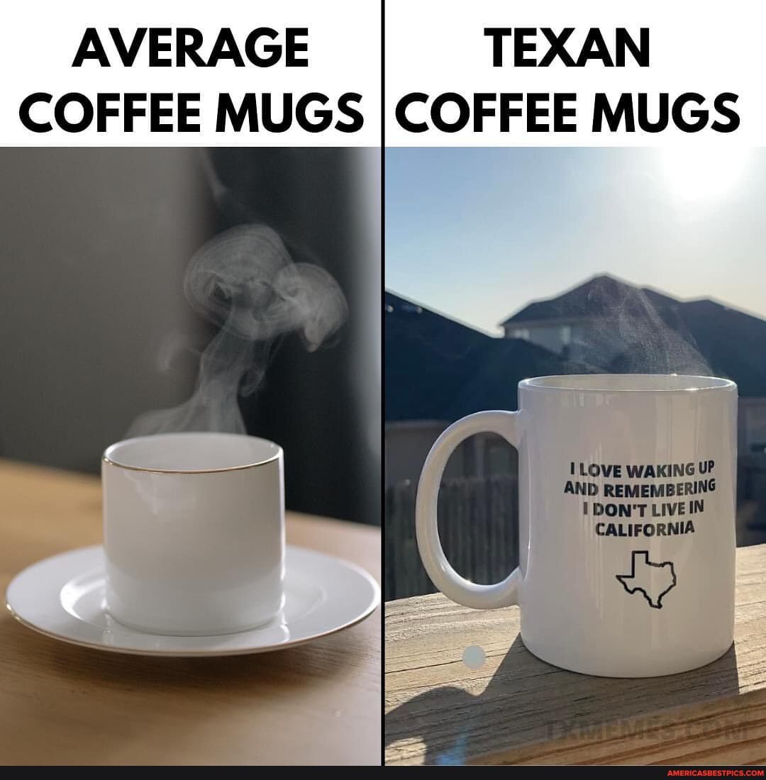 AVERAGE TEXAN COFFEE MUGS I COFFEE MUGS LOVE WAKING UP AND - America’s ...