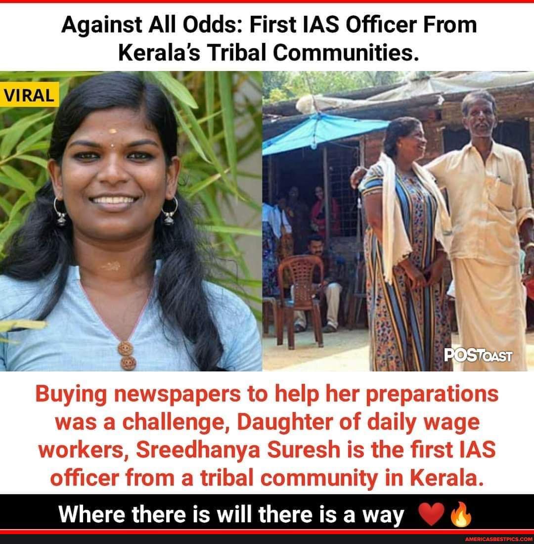 Against All Odds: First IAS Officer From Kerala's Tribal Communities ...