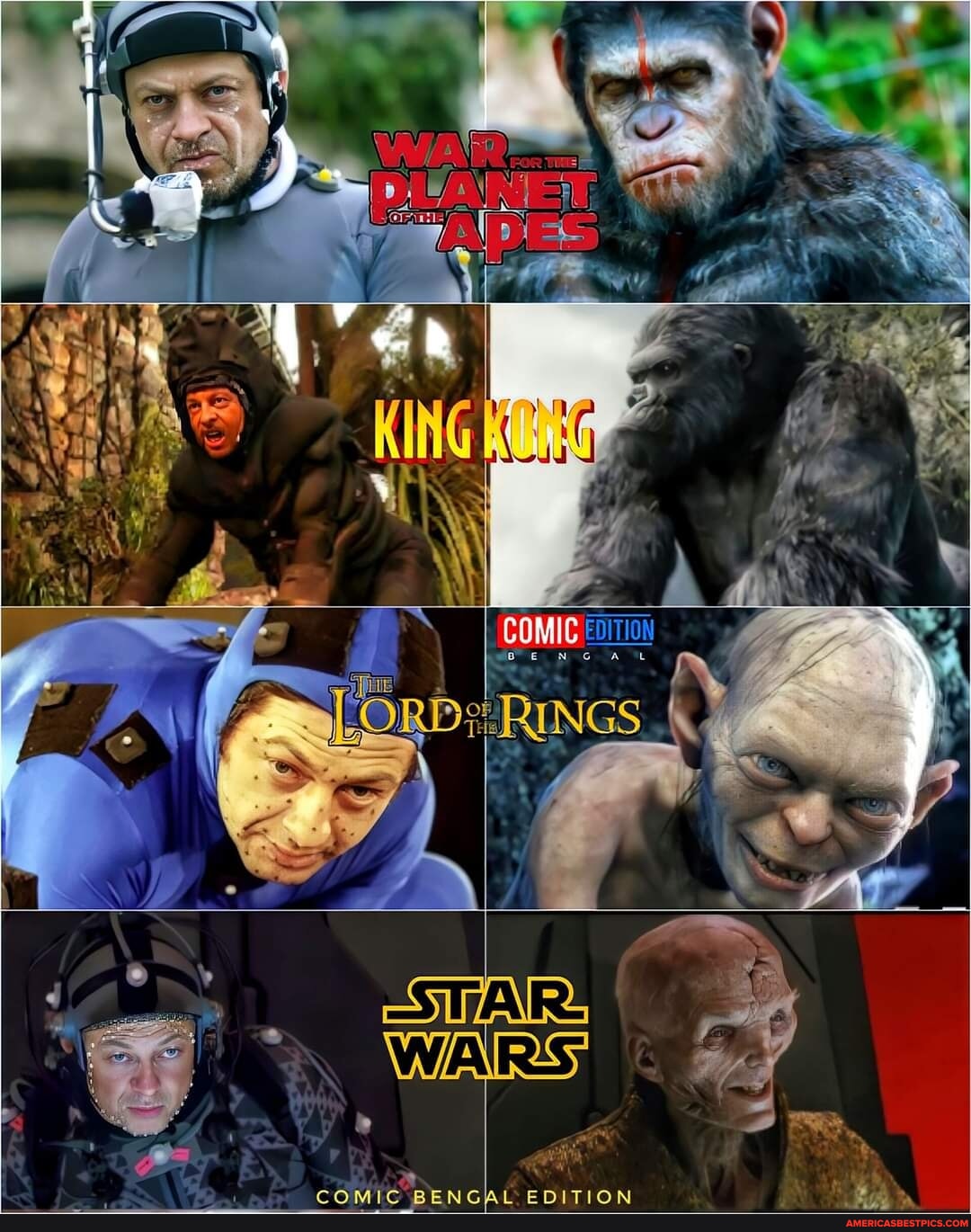 ES TAR: WARS COMIC BENG AL EDITION - America’s best pics and videos