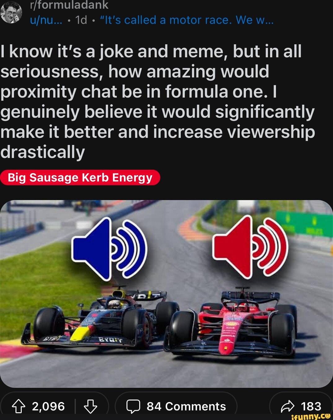 Auto Race Meme