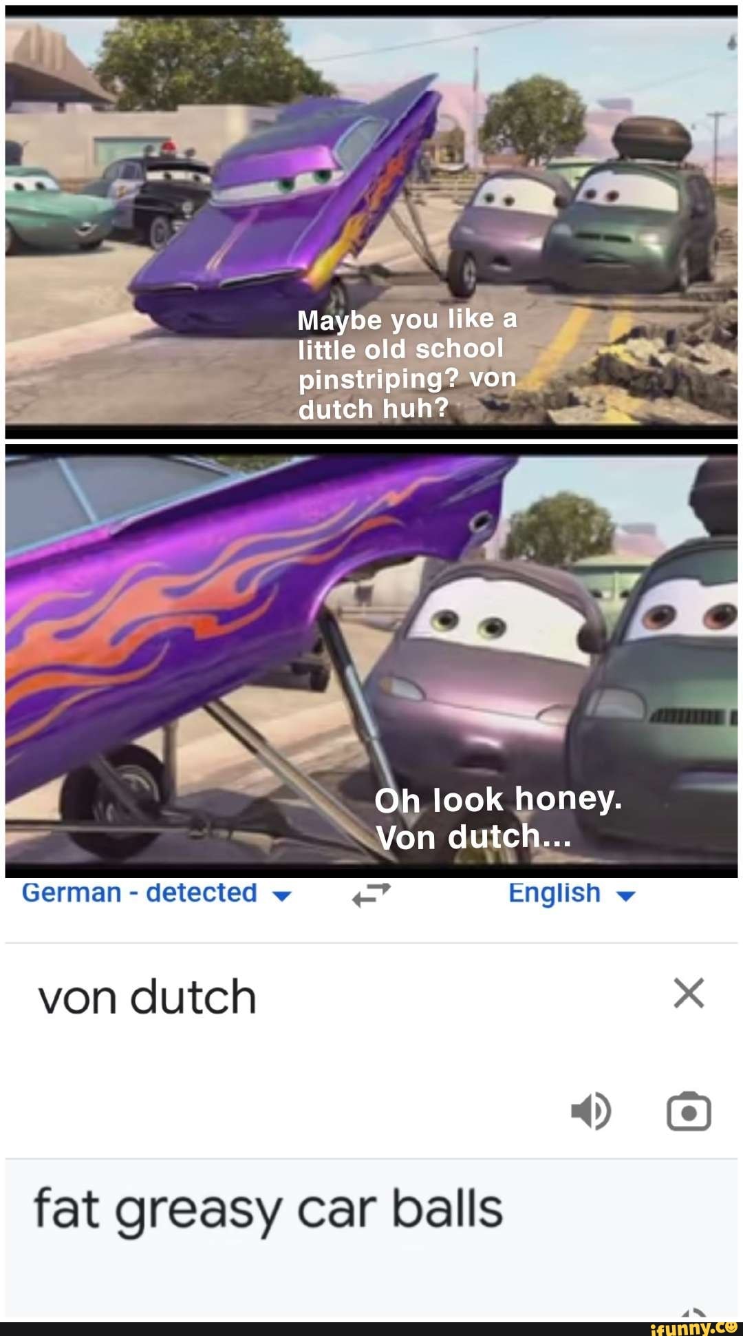 Maybe you like a little old school pinstriping? von dutch huh? DD Oh ...