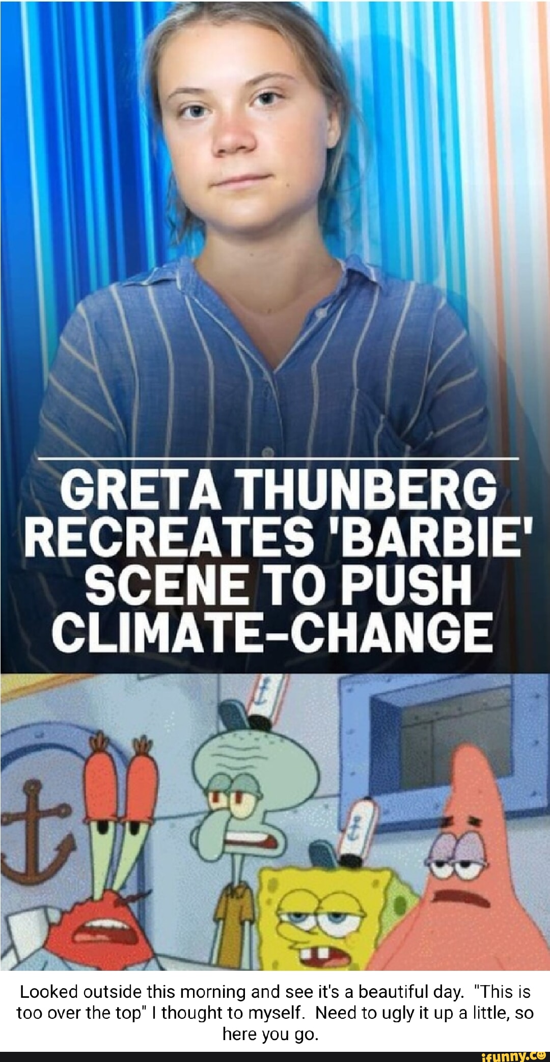 GRETA THUNBERG RECREATES 'BARBIE' SCENE TO PUSH CLIMATE-CHANGE Looked ...