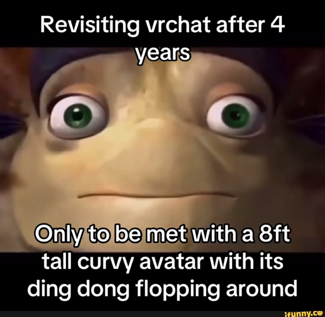 Revisiting vrchat after 4 years Only to be met with a tall curvy avatar ...