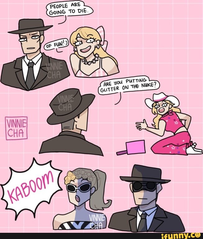 When you’re roasting each other and he brings your forehead into it ...