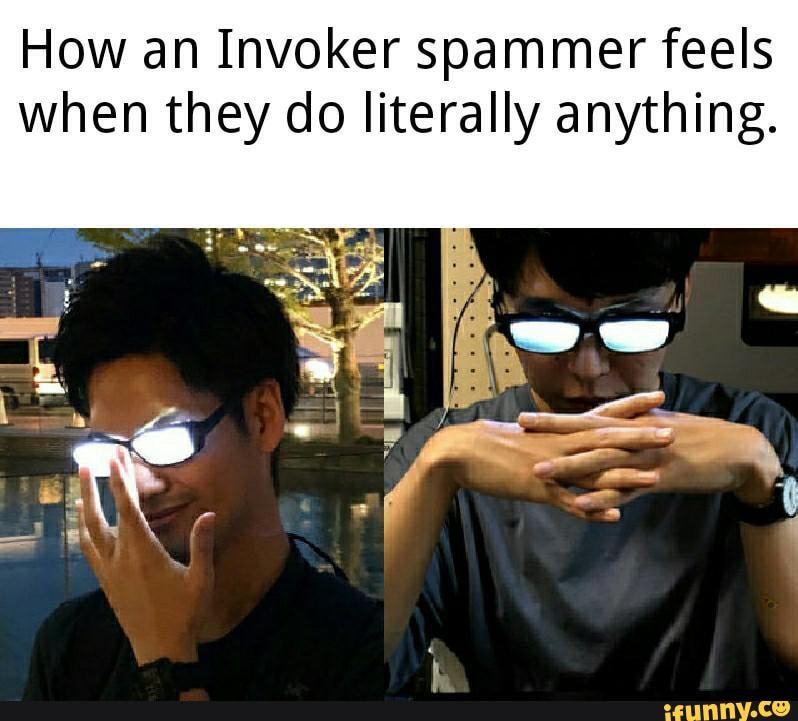 Invoker memes. Best Collection of funny Invoker pictures on iFunny