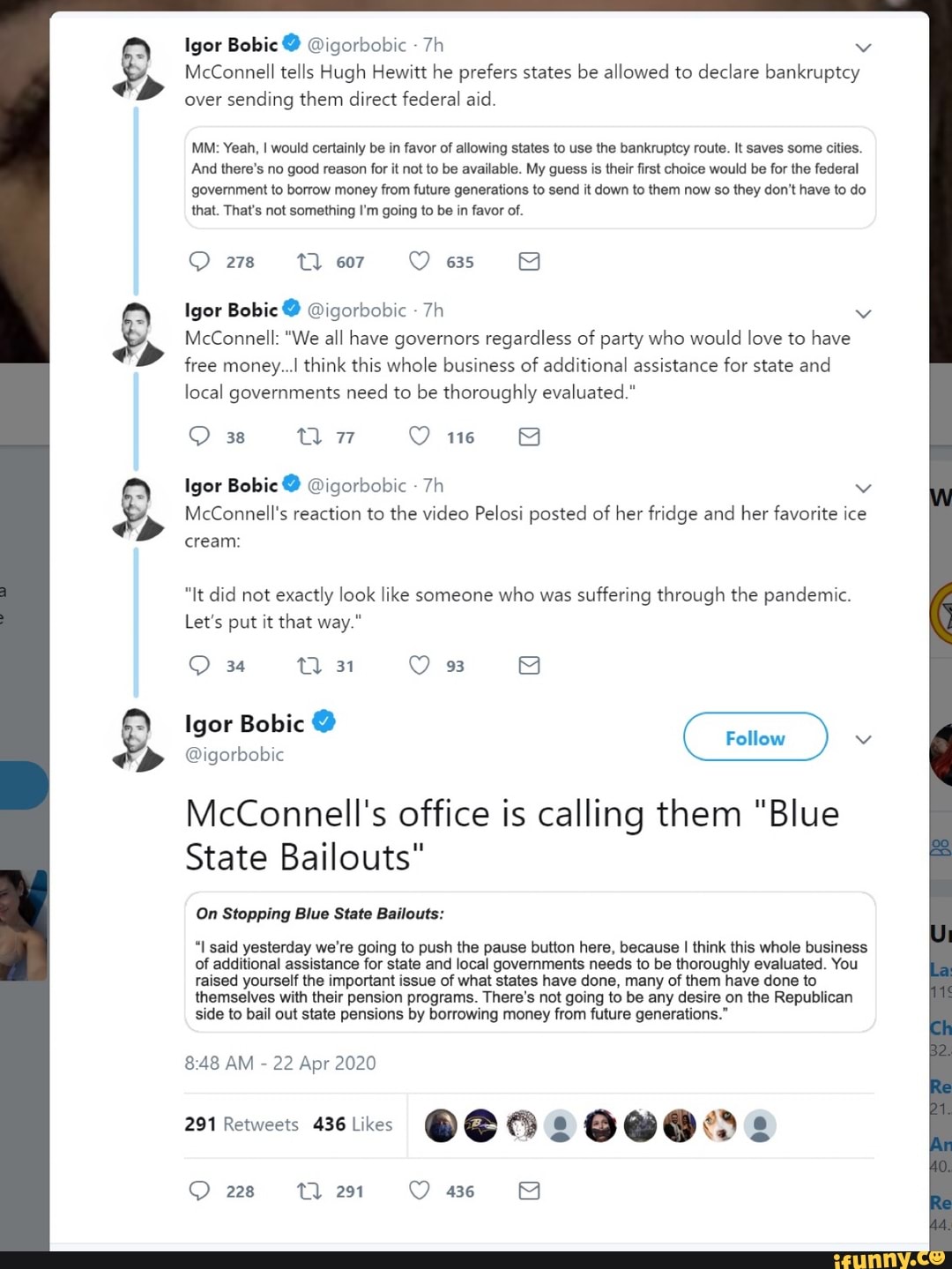 Igor Bobic @igorbobic v McConnell tells Hugh Hewitt he prefers states ...