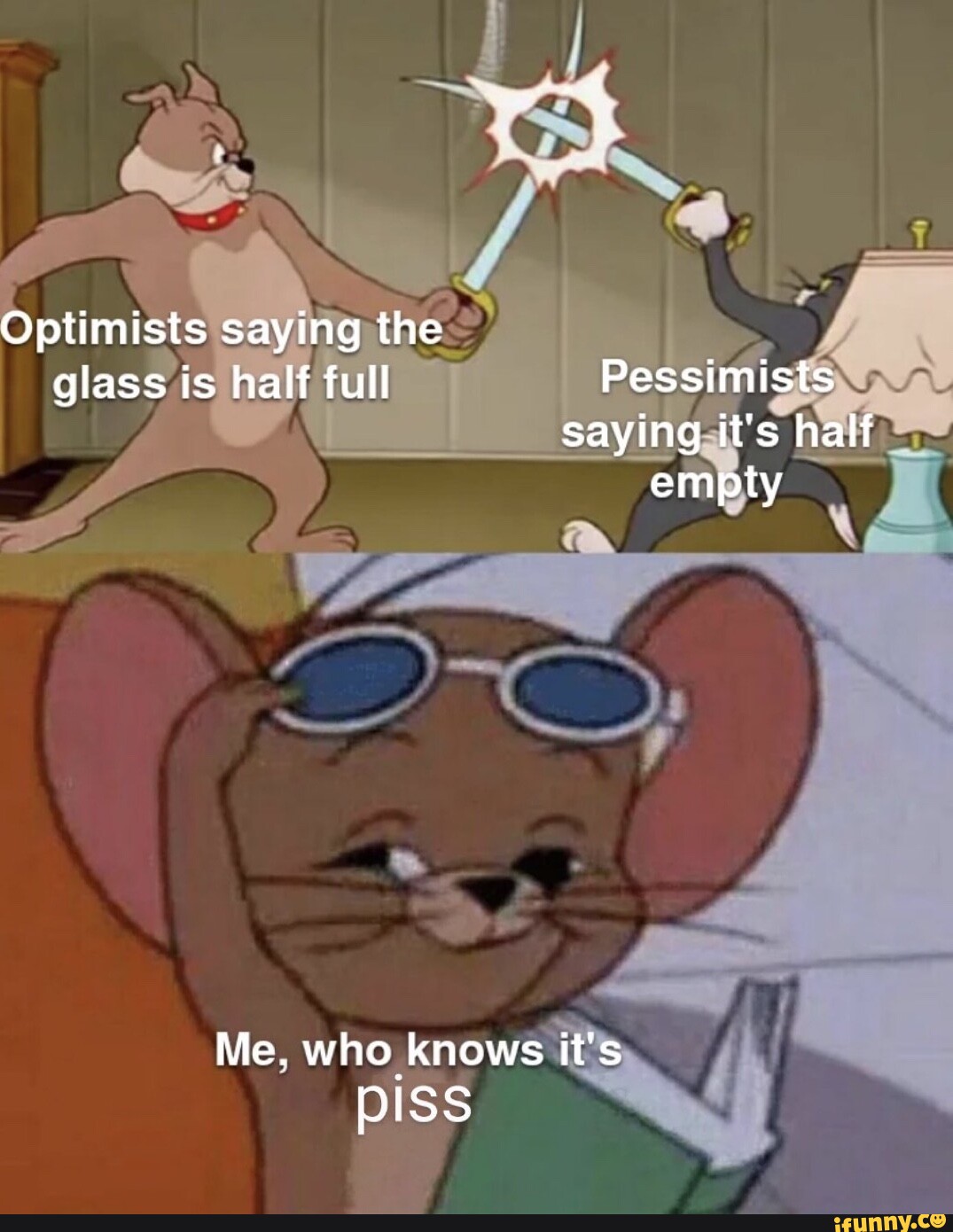 Pessimists memes. Best Collection of funny Pessimists pictures on iFunny