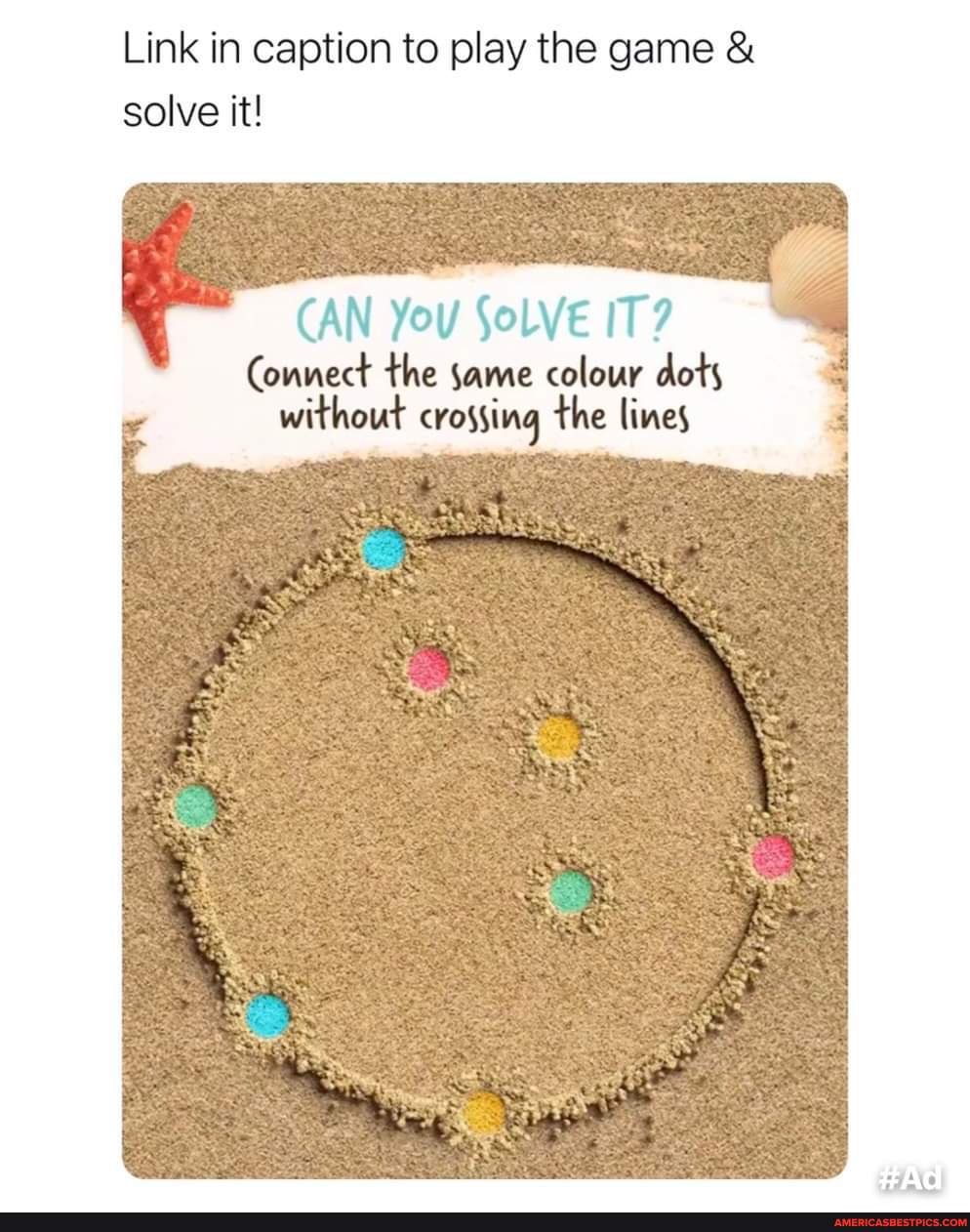 Link in caption to play the game & solve it! CAN You SoLVE IT? Connect ...