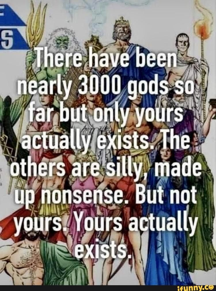 Sacrilegious Memes - There have been nearly 300U gods sa far but only ...