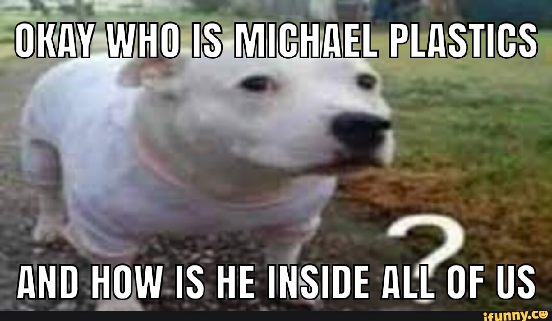 OKAY WHO IS MICHAEL PLASTICS PR AND HOW IS HE INSIDE ALL OF US - iFunny