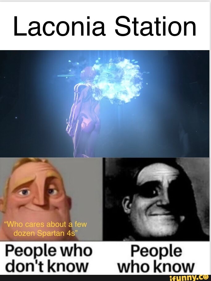 Laconia Station AS "Who cafes about a few dozen Spartan People who ...