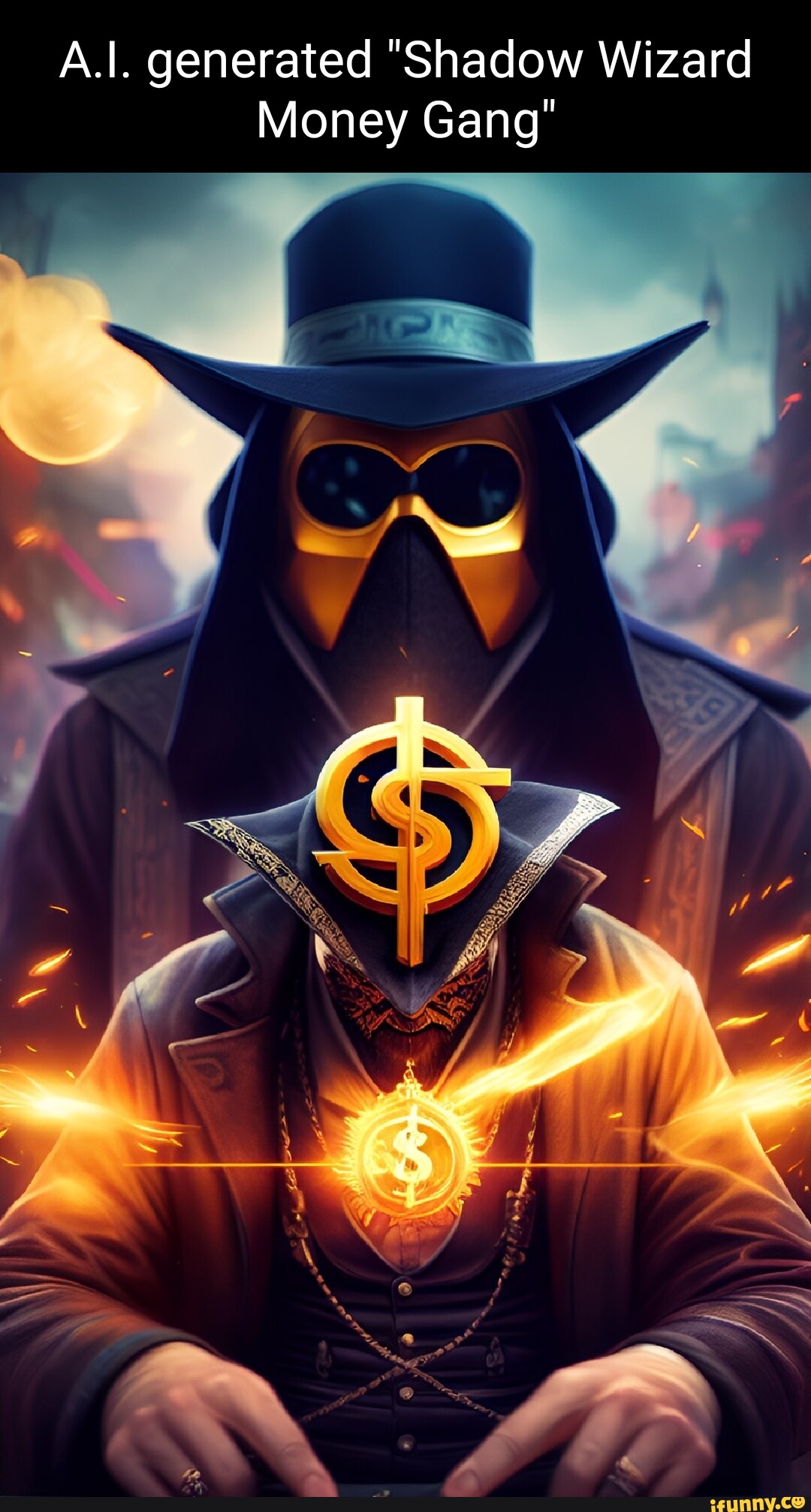 A.l. generated "Shadow Wizard Money Gang" - iFunny