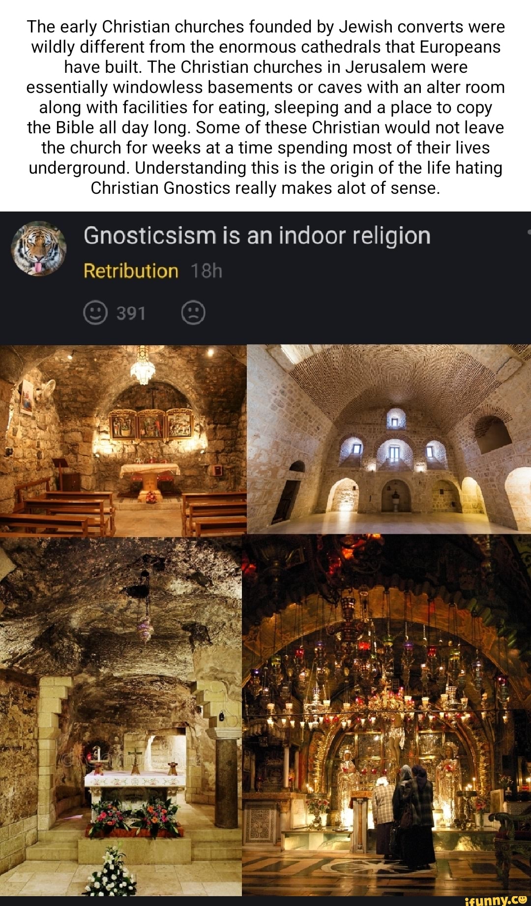 The early Christian churches founded by Jewish converts were wildly ...