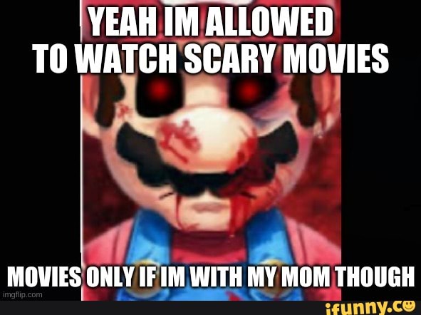 Watching Scary Movies Meme
