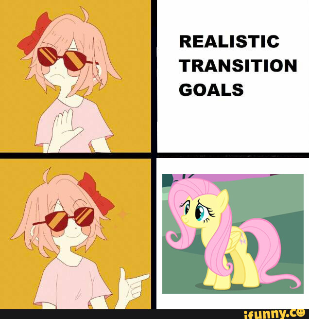 Eggirl--------- - REALISTIC TRANSITION GOALS - iFunny