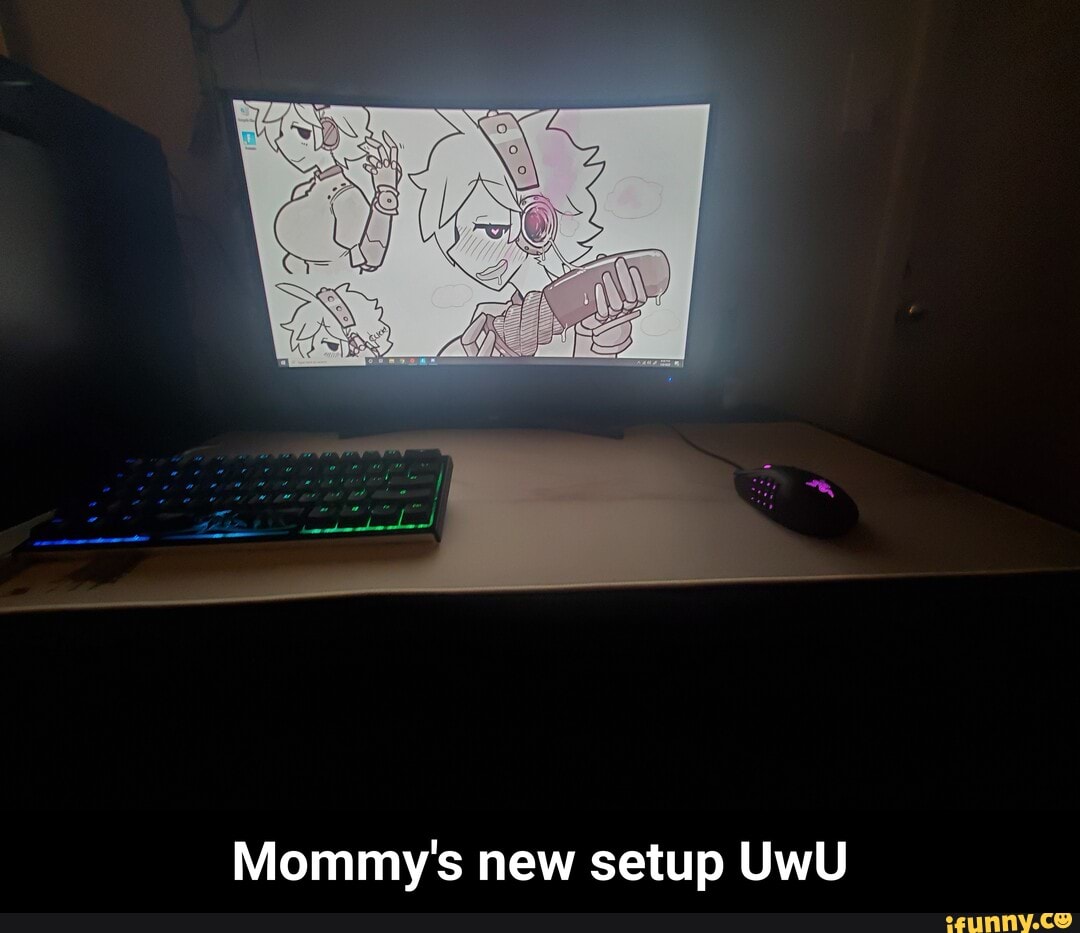 Mommy's new setup UwU - Mommy's new setup UwU - iFunny