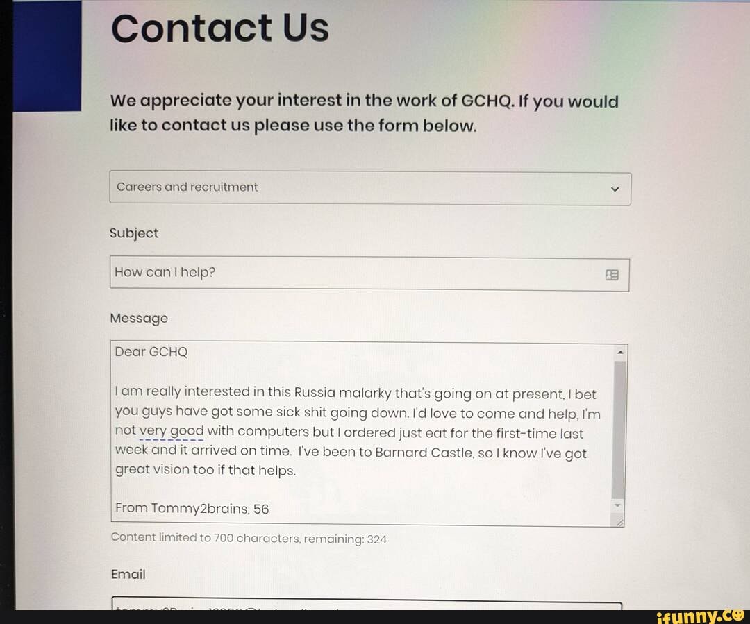 Gchq memes. Best Collection of funny Gchq pictures on iFunny