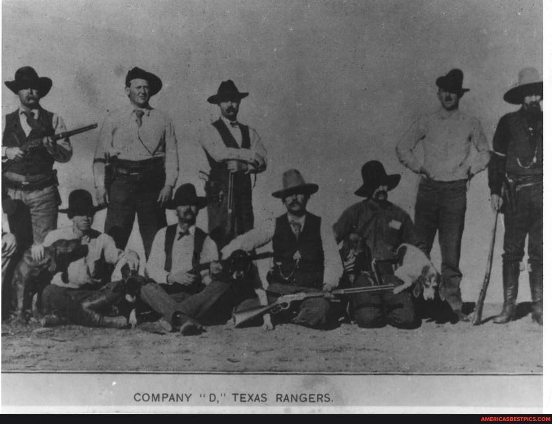 Happy International Pet Day! Pictured here is Texas Ranger Company "D ...