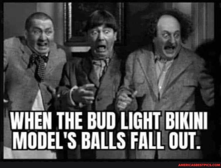 WHEN THE BUD LIGHT BIKINI MODEL'S BALLS FALL OUT. ally - America’s best pics and videos