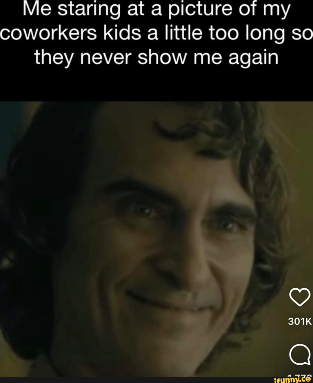 Me staring at a picture of my coworkers kids a little too long so they ...