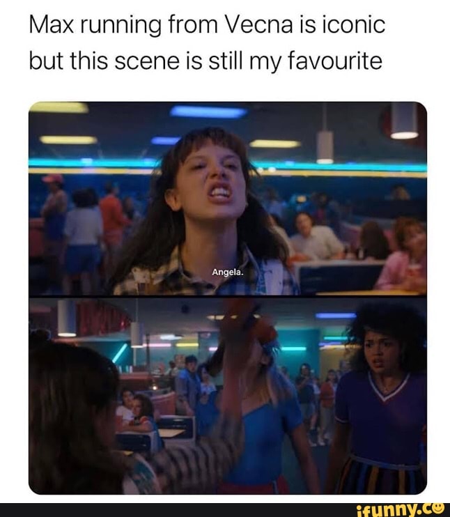 Max running from Vecna is iconic but this scene is still my favourite ...