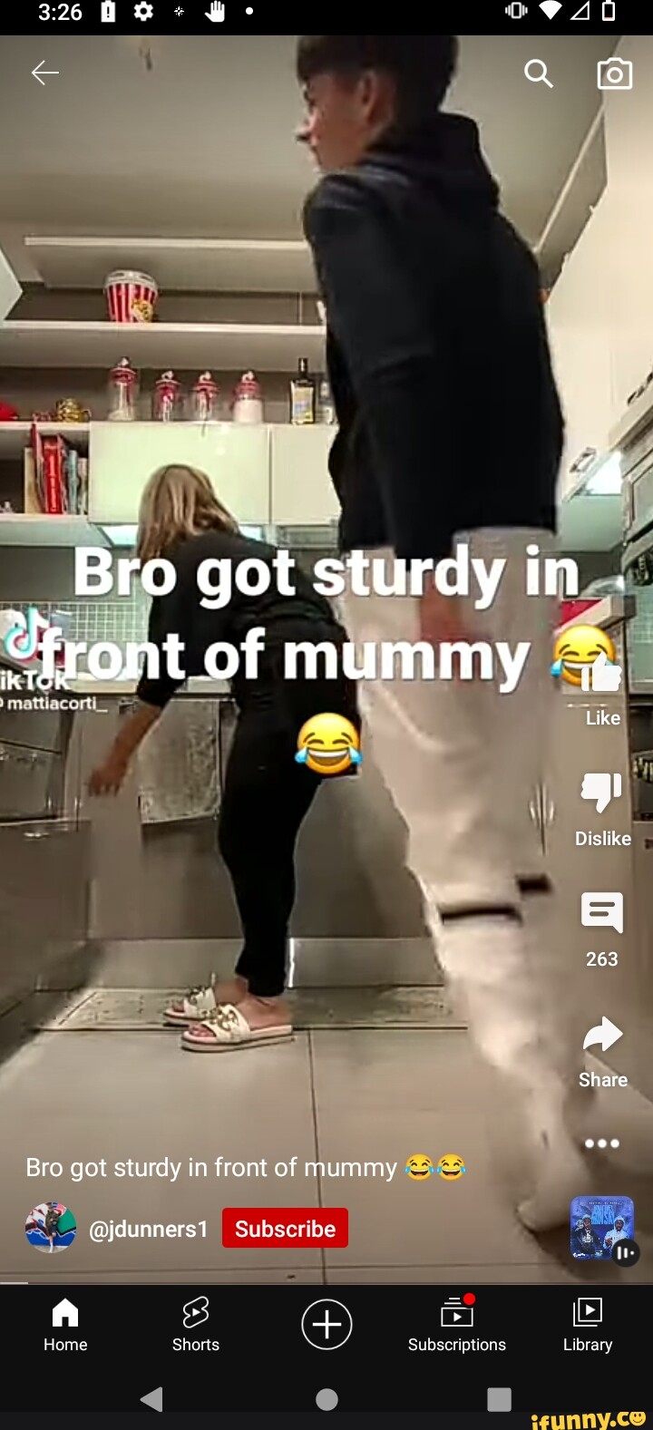 Bo Bro got sturdy in . "front of mummy Like Dislike 263 Share Bro got ...