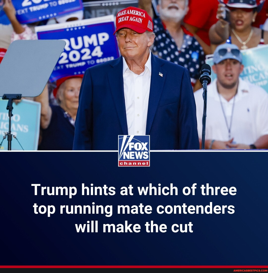 VEEPSTAKES: Speculation soars over who Trump will pick with the Republican National Convention ...