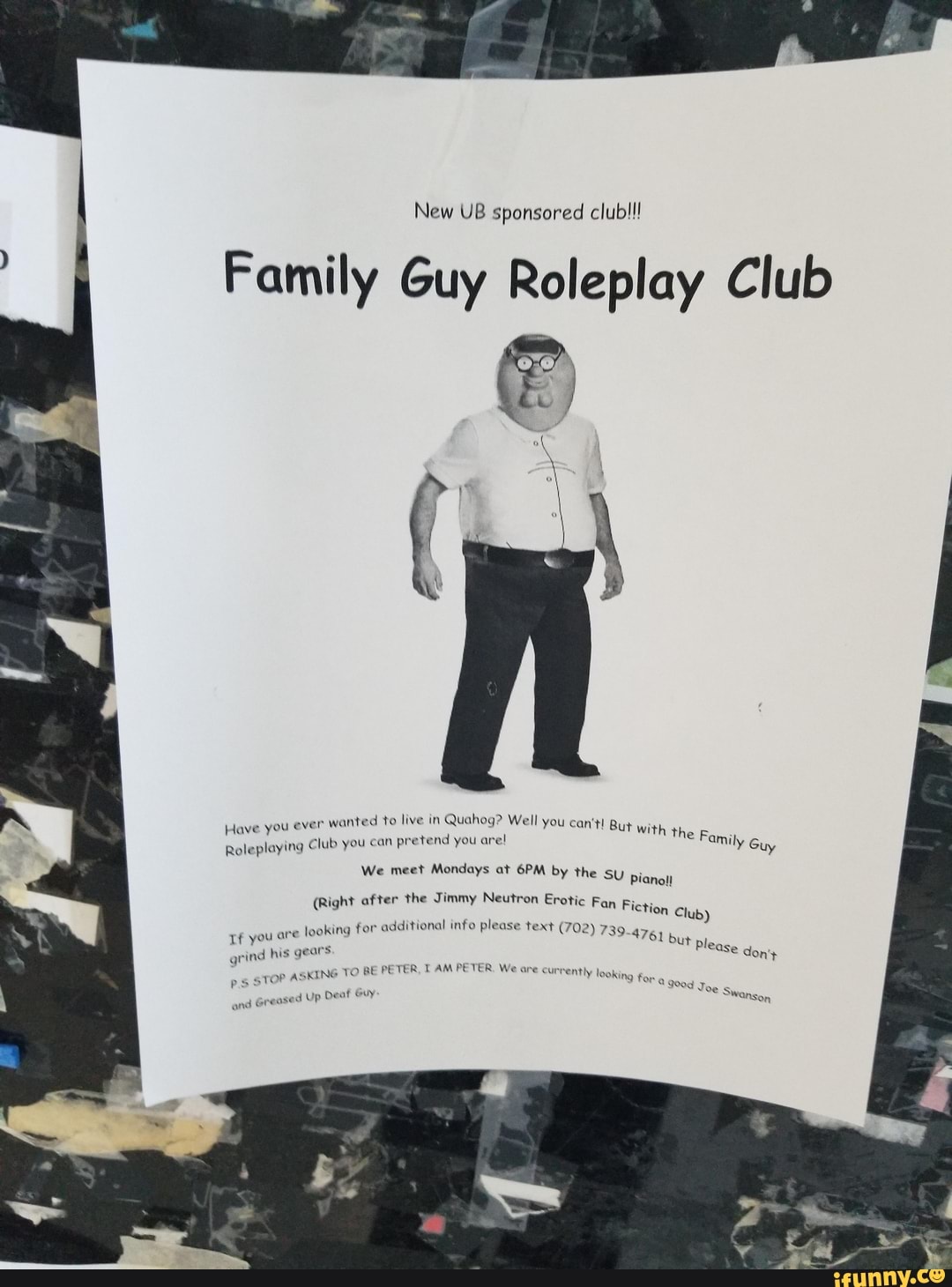 New UB sponsored club!!! Family Guy Roleplay Club you ever wanted to ...