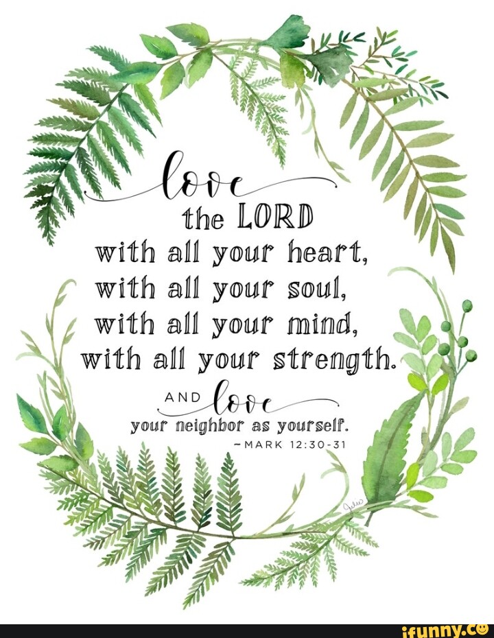 Cal the LORD with all your heart, with all your soul, with all your ...