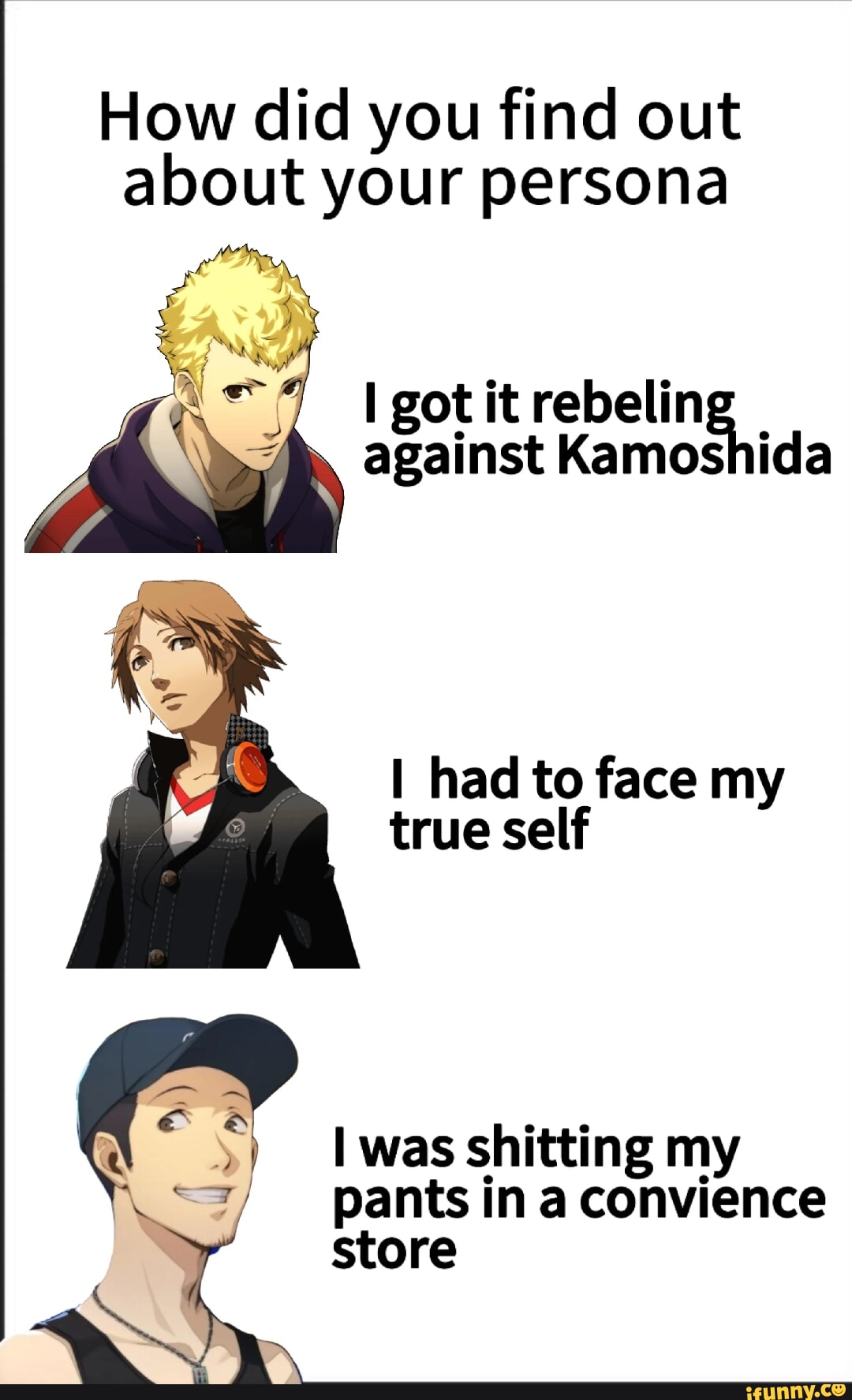 Persona memes. Best Collection of funny Persona pictures on iFunny