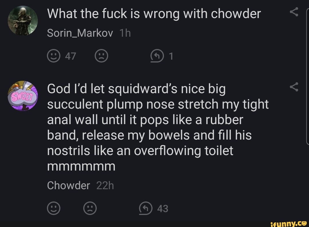 Chowder memes memes. The best memes on iFunny