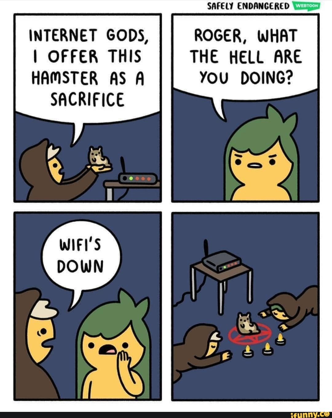 INTERNET GODS, ROGER, NHHT I OFFER THIS THE HELL FIRE HHMSTER AS ﬂ YOU ...
